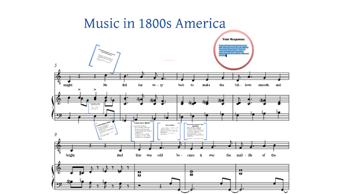 U.S. History in the Early 1800s from the perspective of music by Andrew ...