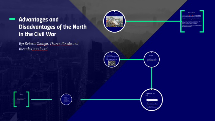 Advantages and Disadvantages of the North in the Civil War by Otoniel ...