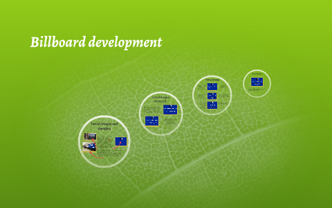 Billboard development by on Prezi
