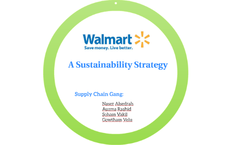 Wal-Mart Sustainable Strategy by Gowtham Velu on Prezi