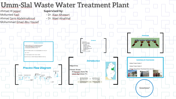 Umm-Slal Wastewater Treatment Plant by Mohammed Abuyousef on Prezi