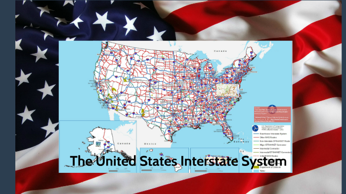 The United States Interstate System by Monique Baha