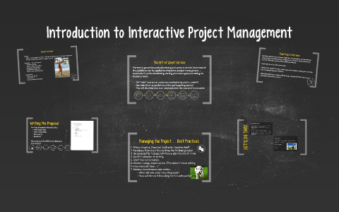 Introduction to Interactive Project Management by Christy Pogorelac