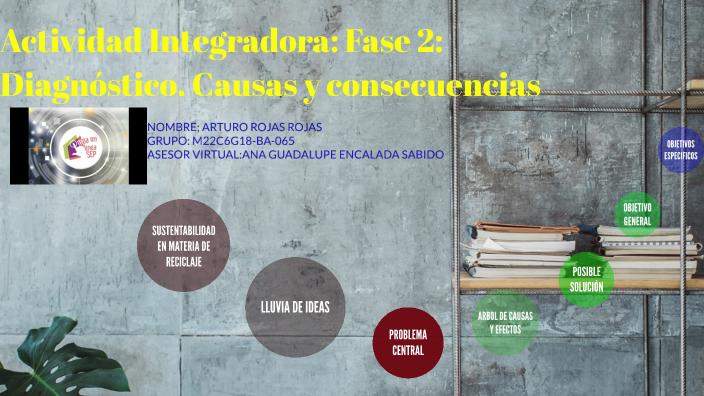 MODULO 22 Actividad integradora: Fase 2: Diagnóstico. Causas y consecuencias by arturo rojas on ...