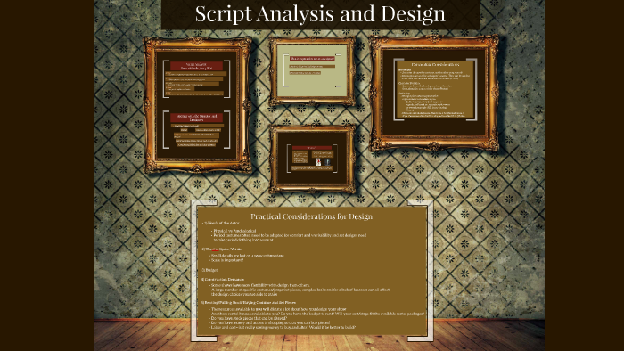 Script Analysis and Design by April Rock on Prezi