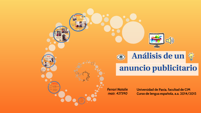 Analisis de un anuncio publicitario by Natalie Ferrari on Prezi