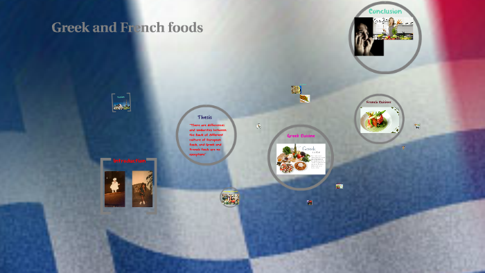 Greek and French foods by on Prezi
