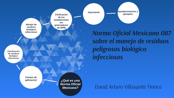 NOM 087 manejo de RPBI by Arturo Villasante on Prezi
