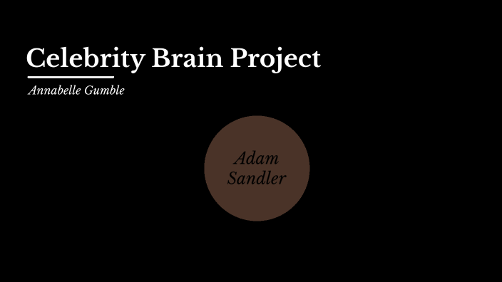 Celebrity Brain Project: Adam Sandler by Annabelle Gumble on Prezi