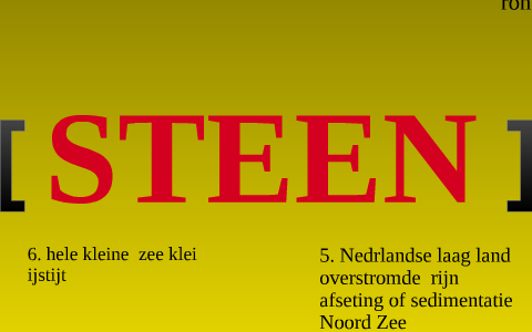 steen by eva van rijn on Prezi