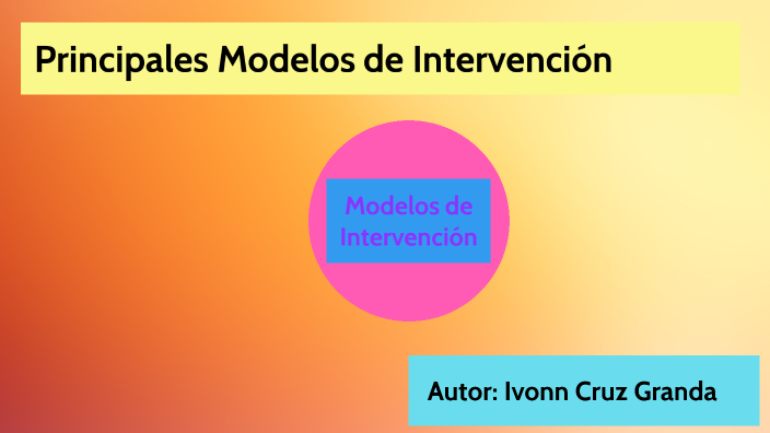 Principales Modelos de intervención by IVONN CRUZ on Prezi