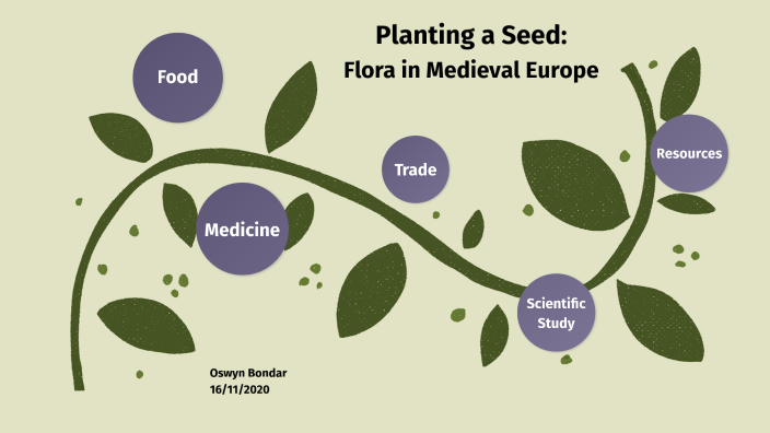 Planting a Seed: Flora in Medieval Europe by Oswyn Bondar on Prezi