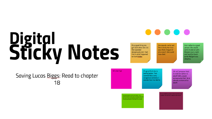 Sticky Notes by Hunter Huddle on Prezi