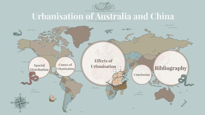 Urbanisation of Australia and China by Emilie Grosse on Prezi
