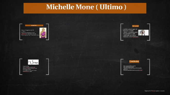 Michelle Mone ( Ultimo ) by Jordan Berthomé on Prezi