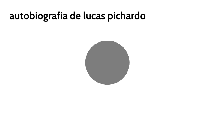 autobiografia de lucas pichardo by Lucas Antonio Pichardo Quiroz on Prezi