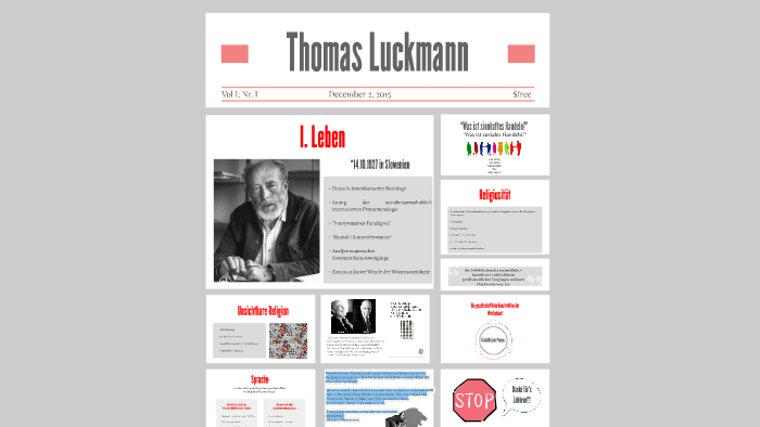 Thomas Luckmann by Michaela Ka on Prezi