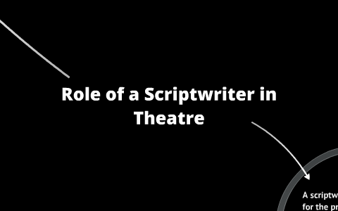 Role of a Scriptwriter in Theatre by Kurtis Pratt on Prezi