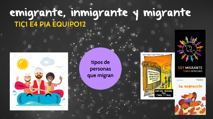 PIA_ diferencia entre emigrante, inmigrante y migrante by flor torres ...