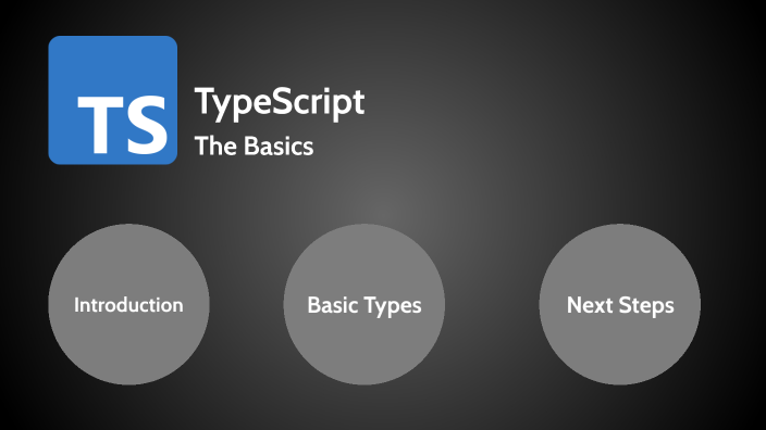 TypeScript Basics by Jaan Sepp on Prezi