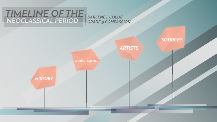 Timeline of Neoclassical Period by Darlene Ilustre Coliat on Prezi
