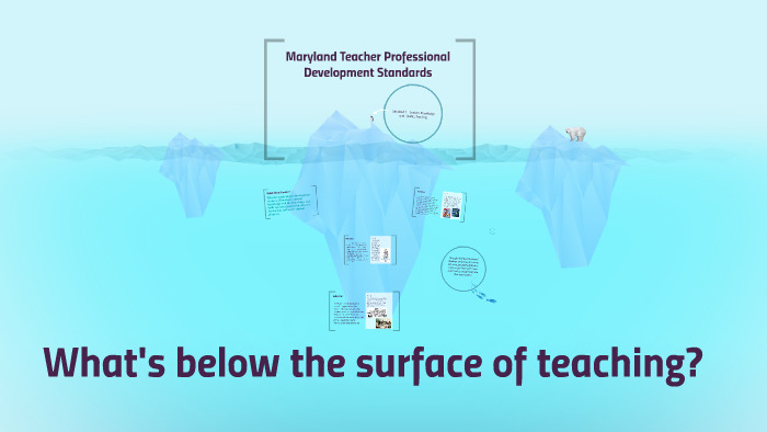 What's below the surface of teaching? by Nicole Hoeck on Prezi