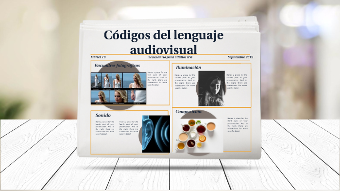 Códigos del lenguaje audiovisual by Sol Burgos on Prezi