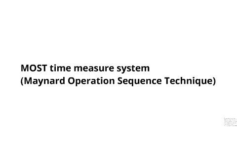 MOST system by cesar diaz on Prezi