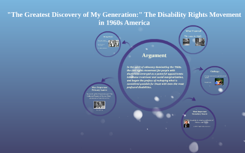 The Disability Rights Movement in 1960s America by Michelle Erstad on Prezi