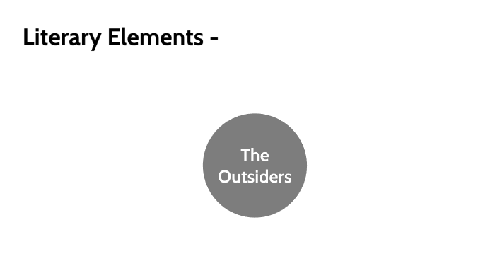 Literary Elements - The Outsiders by Heather Lighston on Prezi