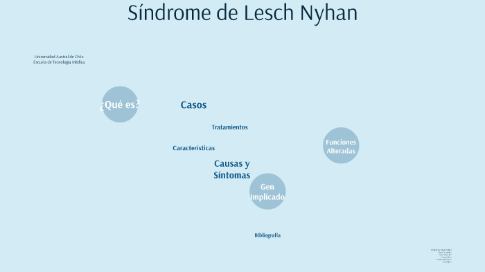 Sindrome de Lesch Nyhan by Ana Yrigoin on Prezi