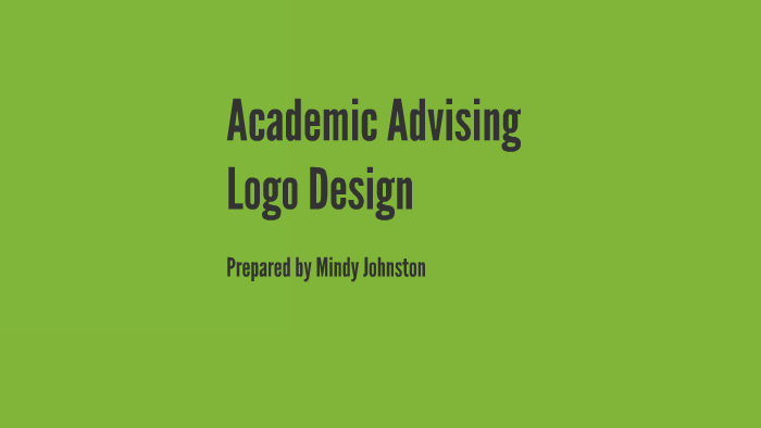Academic Advising Logo Design by Mindy Johnston on Prezi