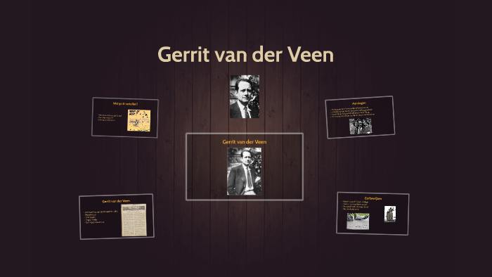 Gerrit van der Veen by Nihal Amghar on Prezi