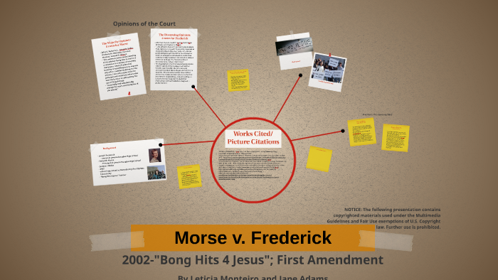 Morse v. Frederick by Leticia Monteiro on Prezi