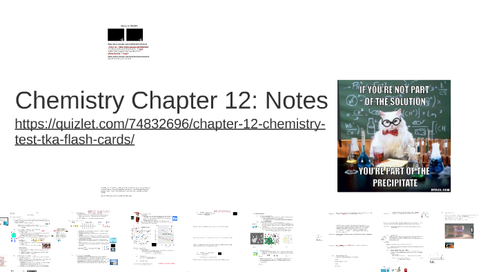 Chemistry Chapter 12: Notes by Kimberly Cribb on Prezi