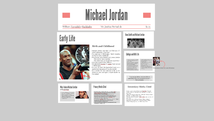 Michael Jordan by William Haddadin on Prezi