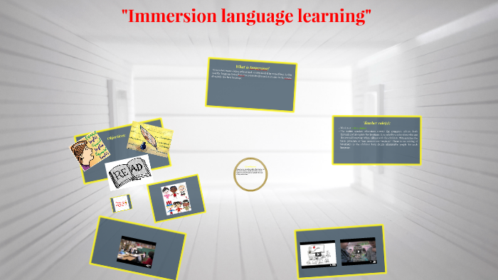 "Immersion language learning" by Maggie Vázquez