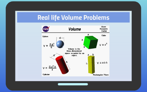 Volume In Real Life