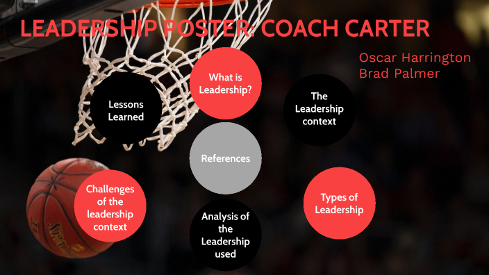 LEADERSHIP POSTER: COACH CARTER by Oscar Harrington on Prezi