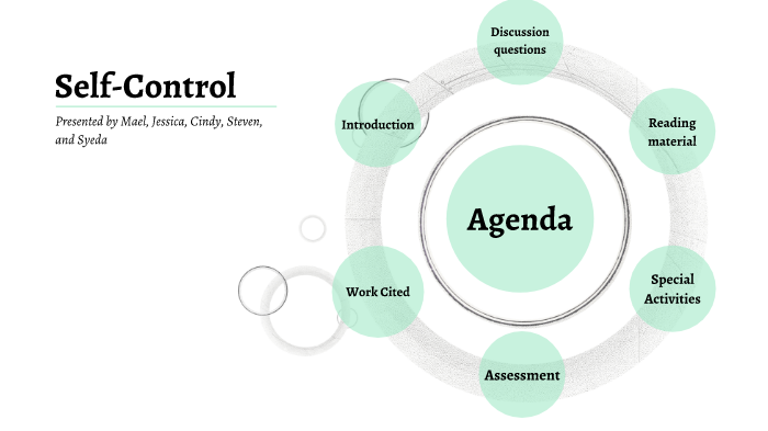 Self Control Presentation by Mael Lorach on Prezi