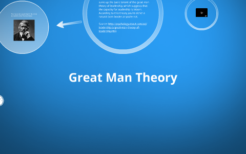 Great Man Theory by Timber Smith on Prezi