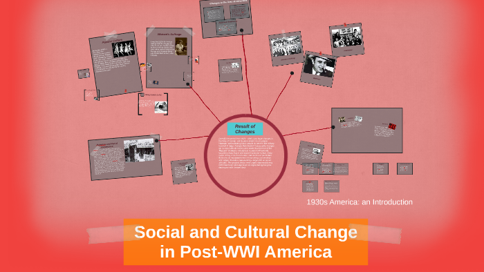 Social and Cultural Change in Post-WWI America Devina and Munshi by ...