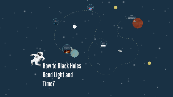 How to Black Holes Bend Light and Time? by Alex Reed