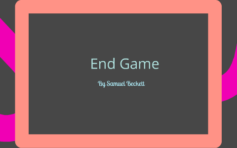 End Game Design Concepts by Robert Dookhran