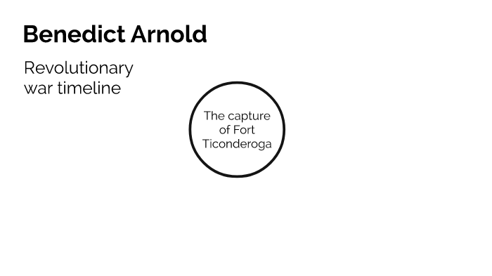 Benedict Arnold Revolutionary war timeline by Jennifer Diaz on Prezi
