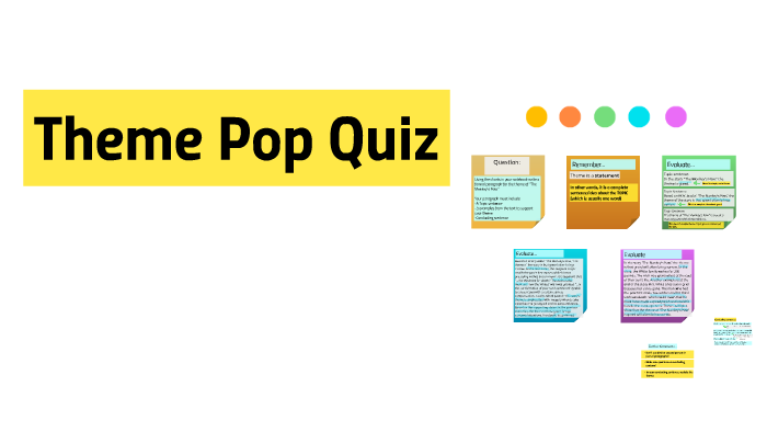Theme Pop Quiz by Sarah Juhant on Prezi