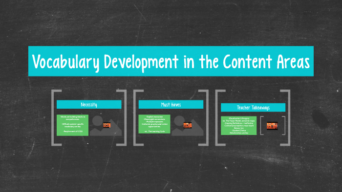 Vocabulary Development in the Content Areas by Heather Lyons