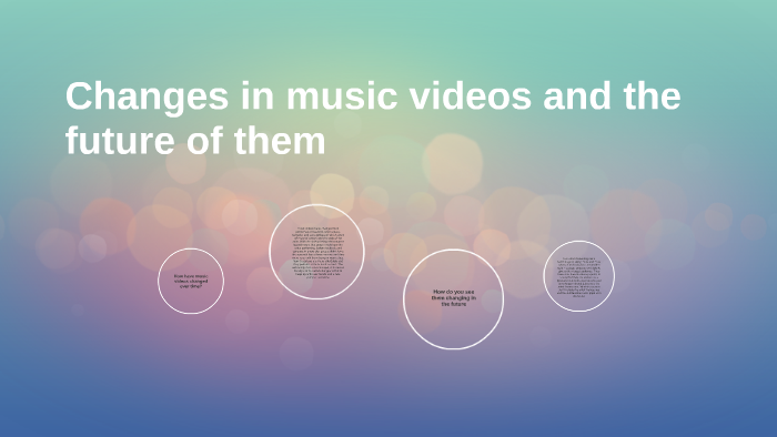 How have music videos changed over time? by Hannah McMinn on Prezi