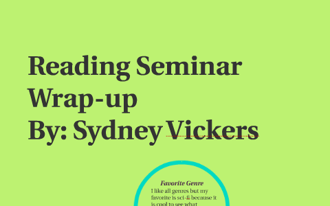 Favorite Book by Sydney Vickers on Prezi