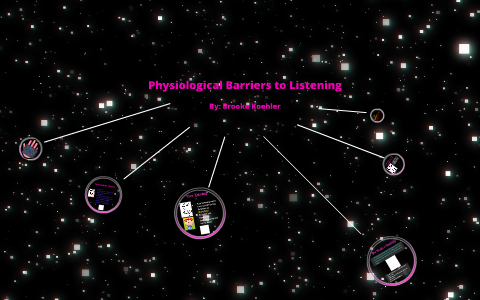 Physical Barriers to Learning by on Prezi